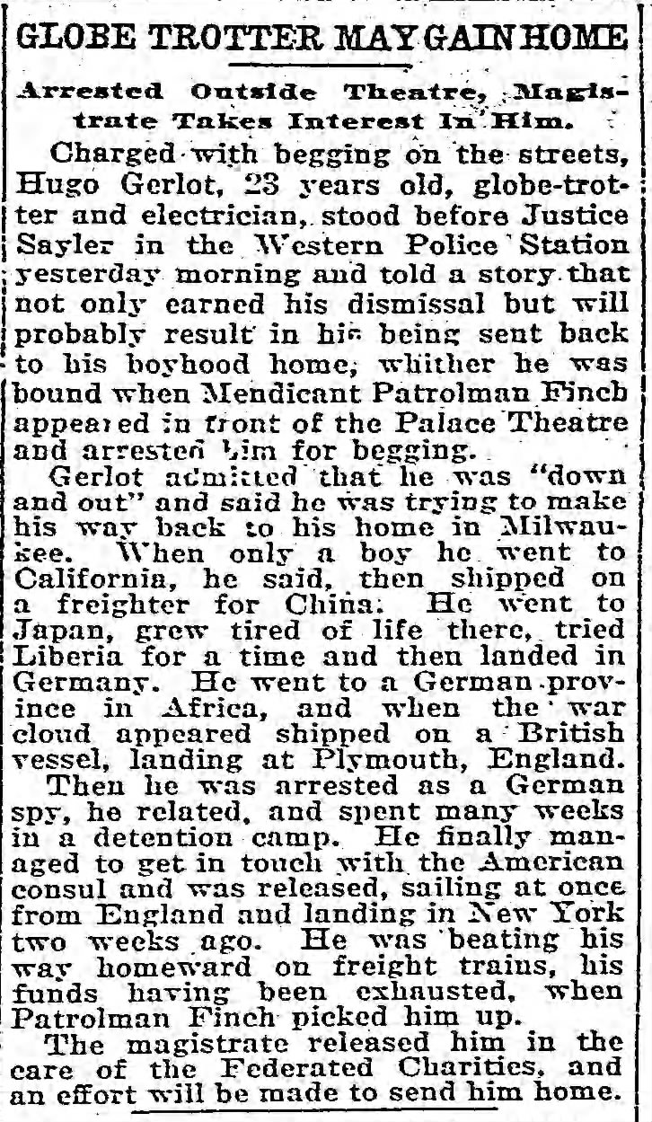 Hugo Gerlat aka Hugo Gerlot | The Annotated Everett Massacre